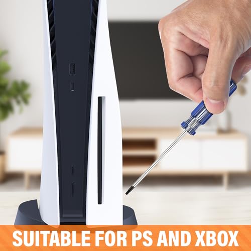 Torx T8 Screwdriver Head Magnet Ring - T8 Proof Screw Driver Set HDD PS3 Torx Security Screwdriver Set for Xbox 360 Wireless Controller and Wired Ps3 Controller Micro Torx Screwdriver Set