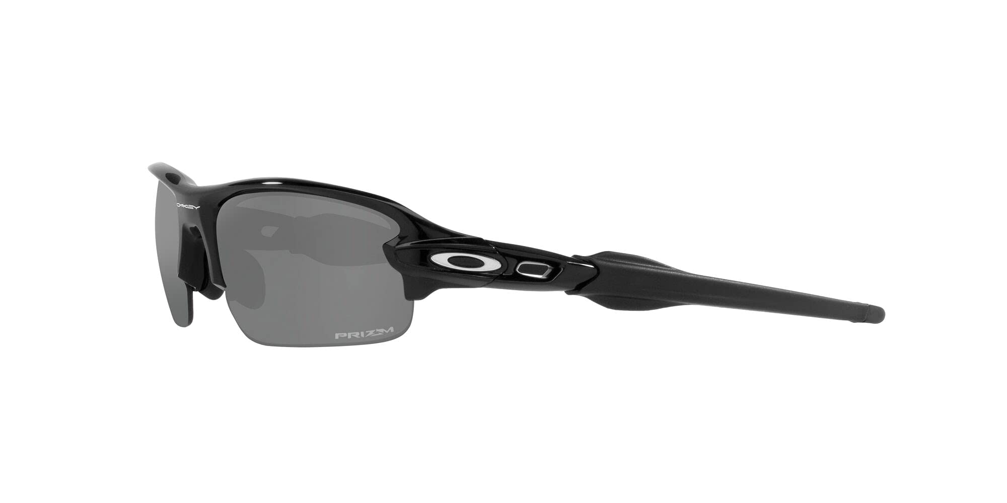 Oakley Youth OJ9008 Flak XXS Square Sunglasses, Polished Black/Prizm Black, 58 mm