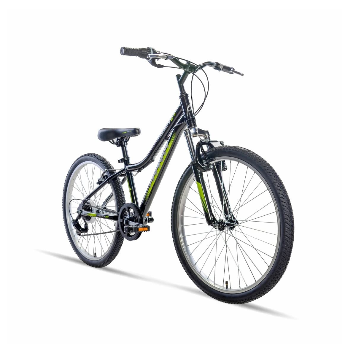 Piranha Frenzy 24 inch Kid's Bicycle, Black