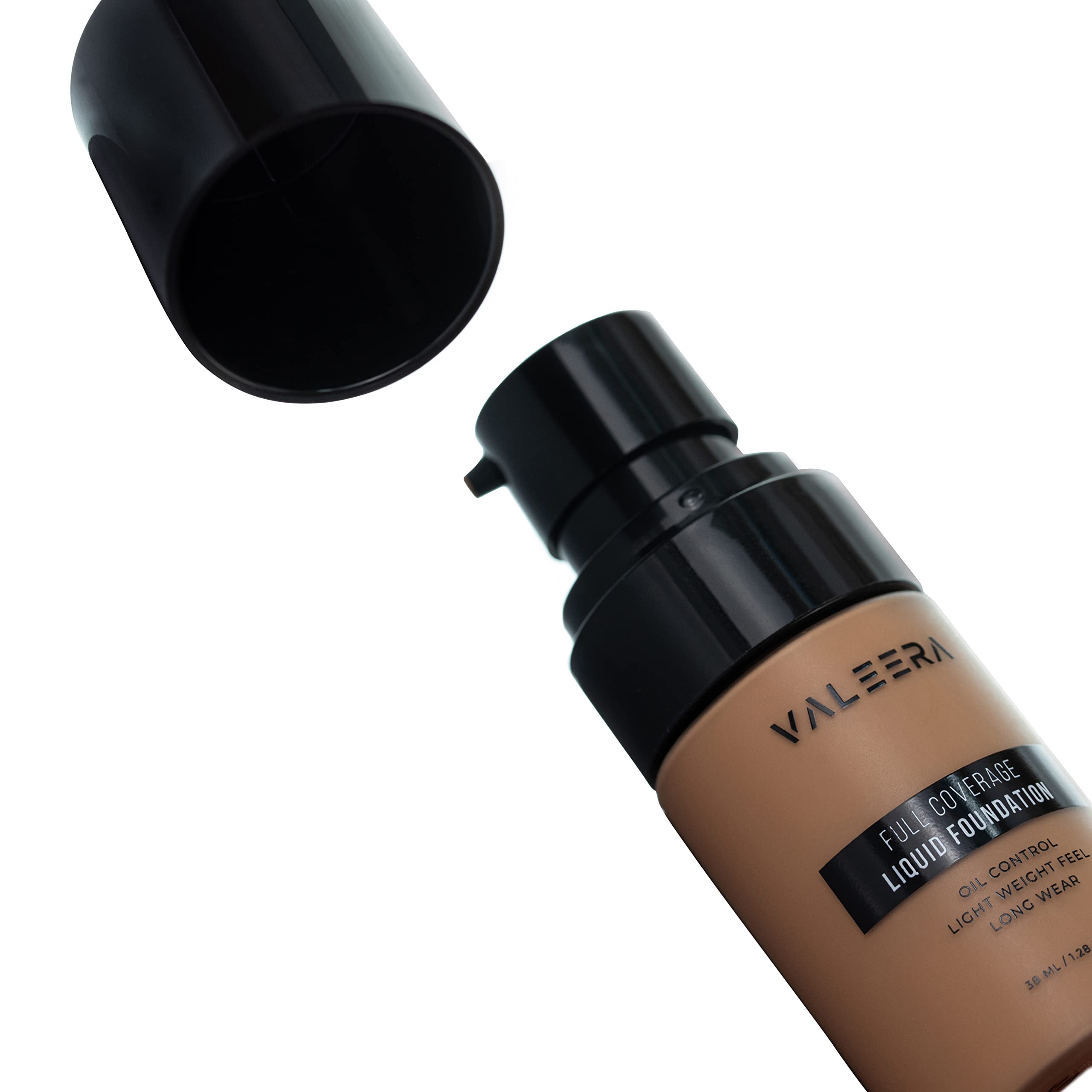 Valeera Full Coverage Soft Matte Oil Control Flawless 24HR Concealer Liquid Waterproof Foundation (102 - Nude)