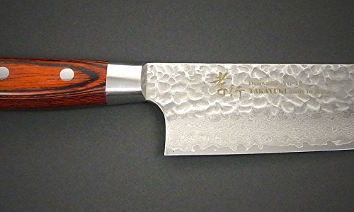 Sakai Takayuki Hammered Damascus 33 Layer Vg-10 Japanese 07393 Vegetable 160mm Nakiri Knife