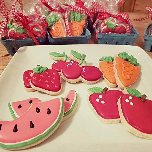Strawberry Fruit 3.5 Inch Cookie Cutter from The Cookie Cutter Shop β Tin Plated Steel Cookie Cutter β Made in the USA