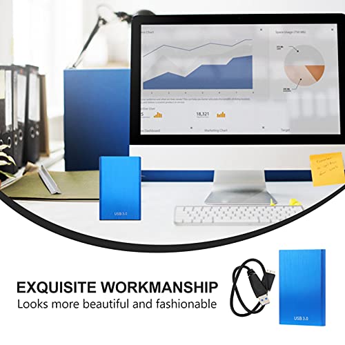 SOLUSTRE Pc External Hard Drive Computer Hard Drive 3 Pack USB3. 0 Mobile External Hard Drive USB3. 0 Hard Drive Hard Drive USB3. 0 Hard Disk HDD Pc External Hard Drive Computer Hard Drive