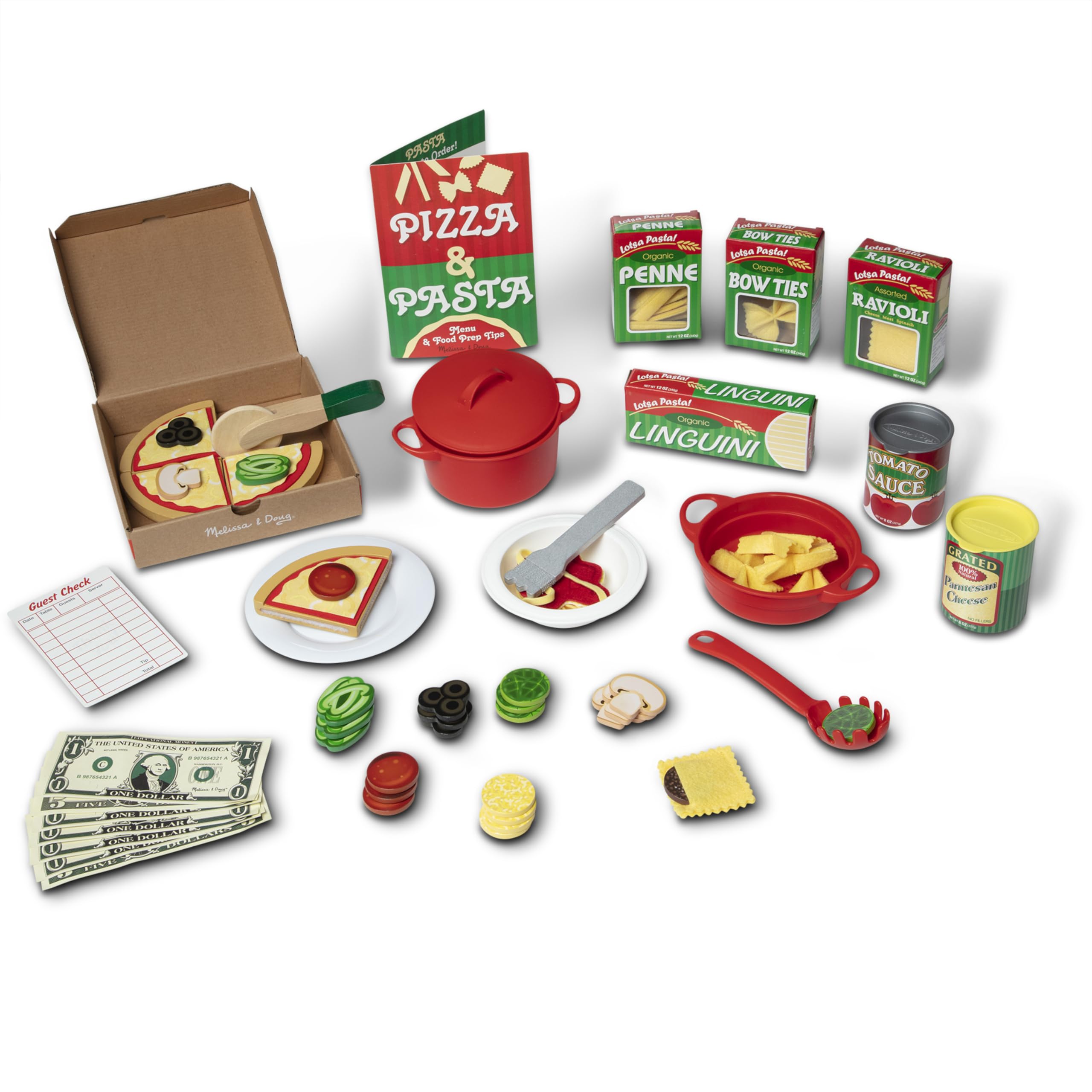 Melissa & Doug Deluxe Pizza & Pasta Play Set