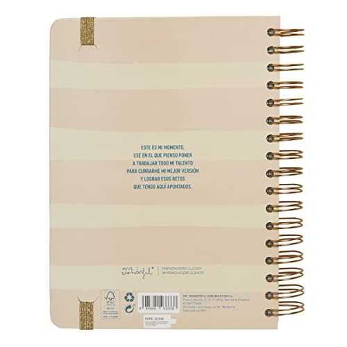 Mr. Wonderful, Wonder Planner 2023-2024 Pink Diary, Every Day Can Be My Day