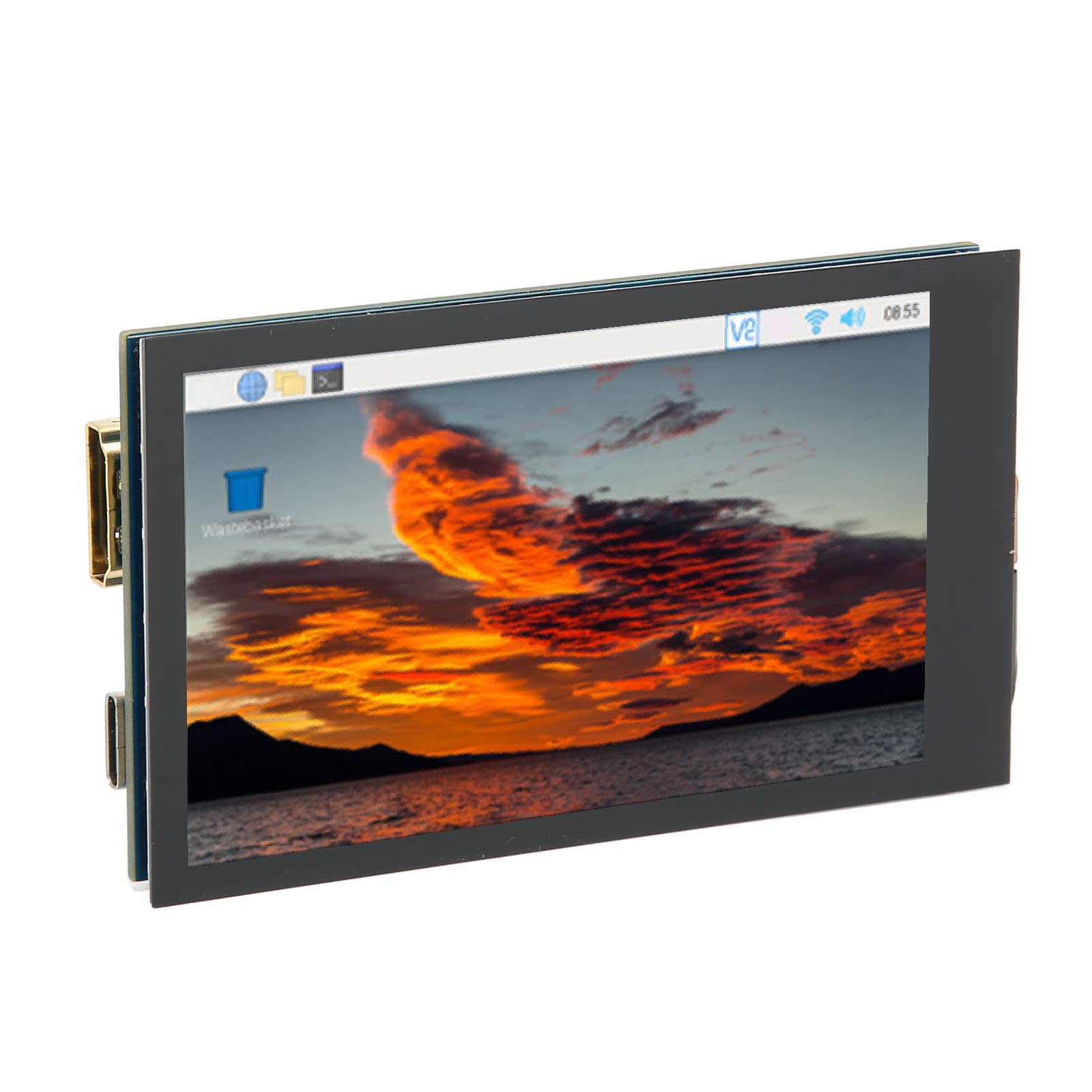 VINGVO Touch Panel, 3.5 Inch Capacitive Touch Screen 5 Points for Connection