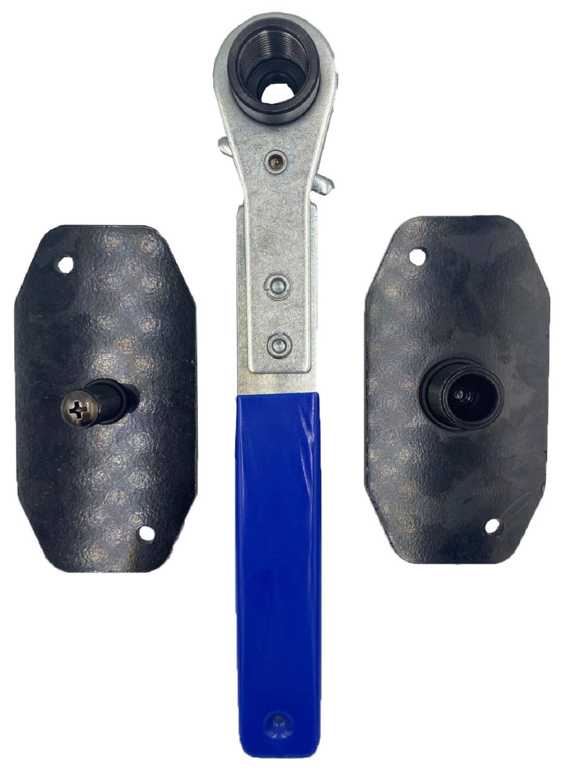 LAJIAOZ Stainless Steel Car Brake Caliper Press Tool,Compressor Brake Wrench Can 360 Degree Ratchet Swing for Car Brake Repair and Replace