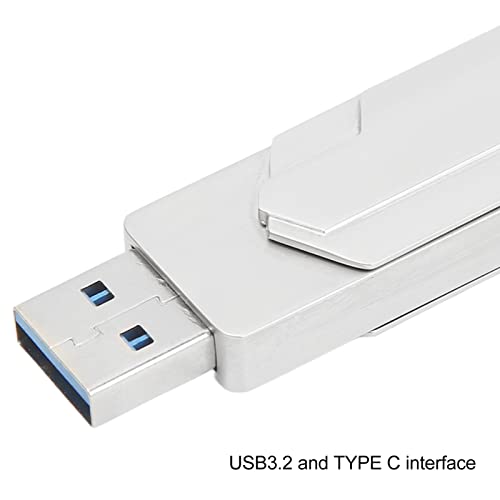 USB 3.2 Flash Drive Flash Drive Lightweight Plug and Play Metal Large Capacity Classic for Laptop for PC (512GB)