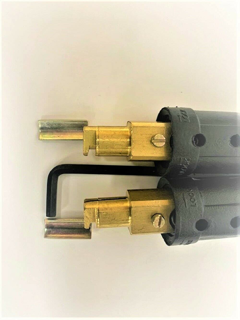 STARTECHWELD Welding Cable Connector 2-MPC-M, Male Set 1/0-2/0 Twist Lock, 2-MPC-M (2 Pack)