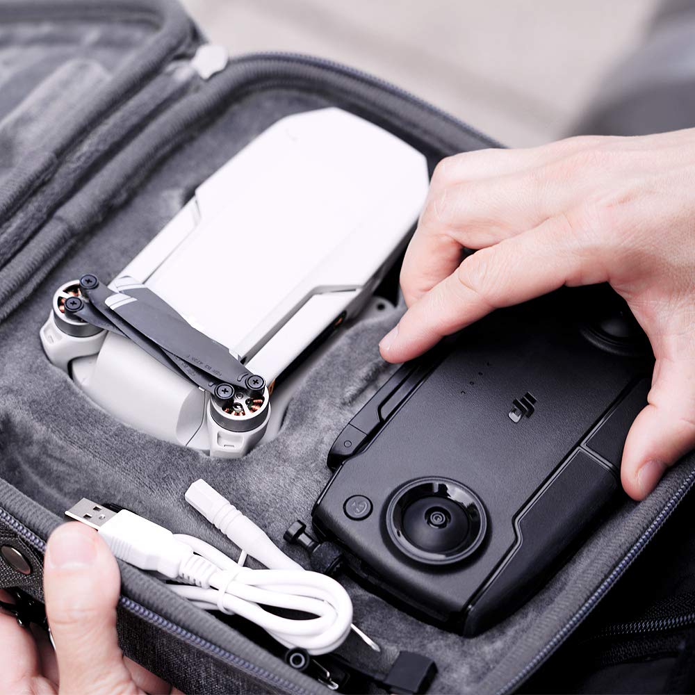 MAXCAM Carrying Case Compatible with DJI Mini SE + Remote Controller + Base Accessories