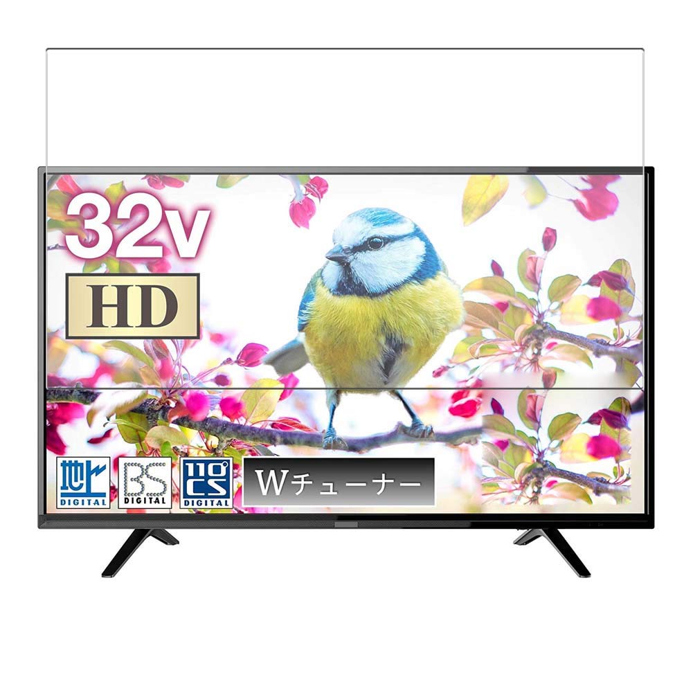 Puccy 3 Pack Screen Protector Film, compatible with YAMAZEN 32" QRK-32W2K LCD TV TPU Guard ( Not Tempered Glass Protectors )