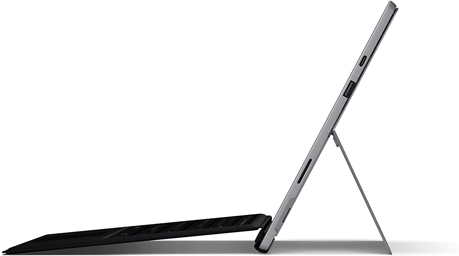 Microsoft Surface Pro 7 2-in-1, 12.3" Touchscreen Tablet, 10th Gen Intel Core i3, 4GB RAM, 128GB SSD, Windows 10 Home, Platinum (with Surface Pen & Sleeve)