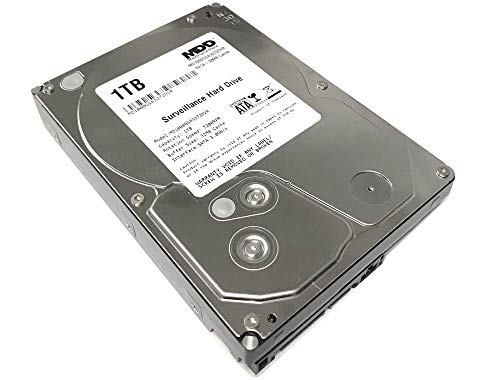 MaxDigitalData 1TB 32MB Cache 7200PM SATA 3.0Gb/s 3.5" Internal Surveillance CCTV DVR Hard Drive (MD1000GSA3272DVR) - w/ 2 Year Warranty (Renewed)