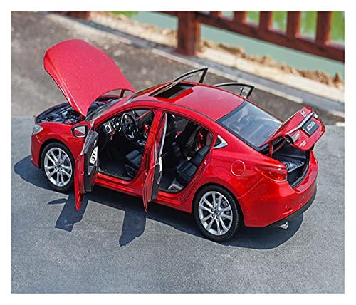 Scale Model Vehicles for Mazda 6 2014 ATENZA Alloy Die Cast Metal Car Model Collection Souvenir 1/18 Sophisticated Gift Choice (Color : 2)