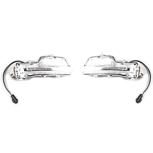 WOZIES 1Pair For Volvo S60 2014-2018 Front Fog Light Daytime Running Lights Corner Lamp 31434567 31434568