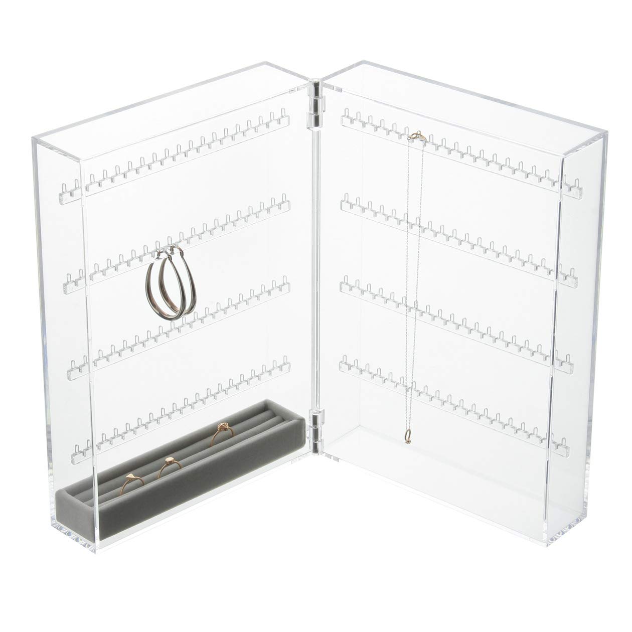 MUJI E7S6501 Storage Box, M, Clear