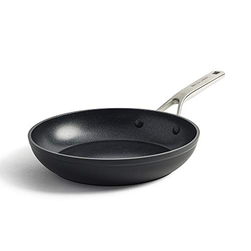 KitchenAid Forged Hardened Hard Anodized PFAS-Free Ceramic Non-Stick, 24 cm Frying Pan, Induction, Oven Safe,Black