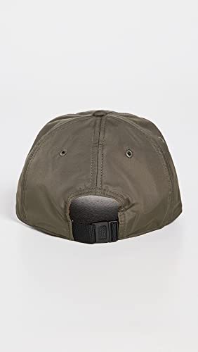 rag & bone Men's Addison Baseball Cap, Olive Night, Green, One Size