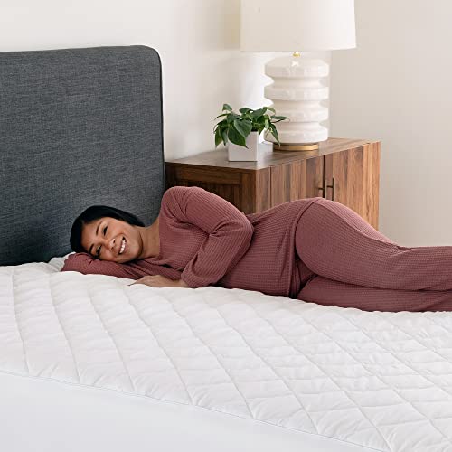 Serta Arctic 5X Cooling Mattress pad, Twin, White