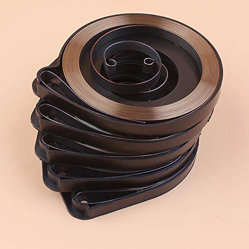 Laliva tools - 5Pcs/lot Starter Recoil Spring For HUSQVARNA 50 51 55 Special EPA Rancher 36 39 40 41 45 49 Chainsaw Parts #501 76 31-01