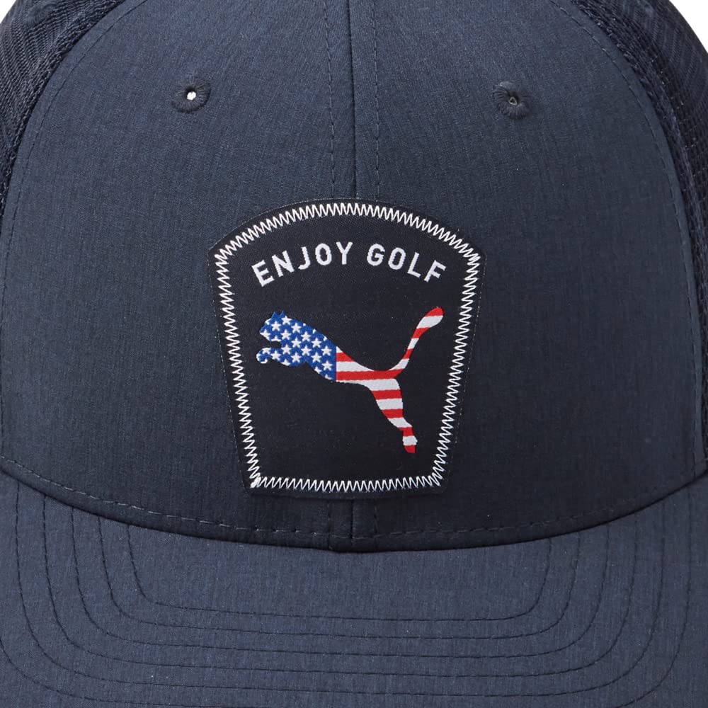 PUMA Men's Birdie-Free Hat, Navy Blazer, One Size