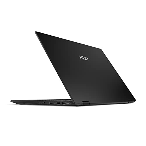 MSI Summit E16 Flip 16" QHD+ 165Hz Touch 2-in-1 Laptop: Intel Core i7-1360P, RTX 4050, 32GB DDR5, 1TB NVMe SSD, 360 Flip, Pen, Win 11 Pro: Ink Black A13VET-076US