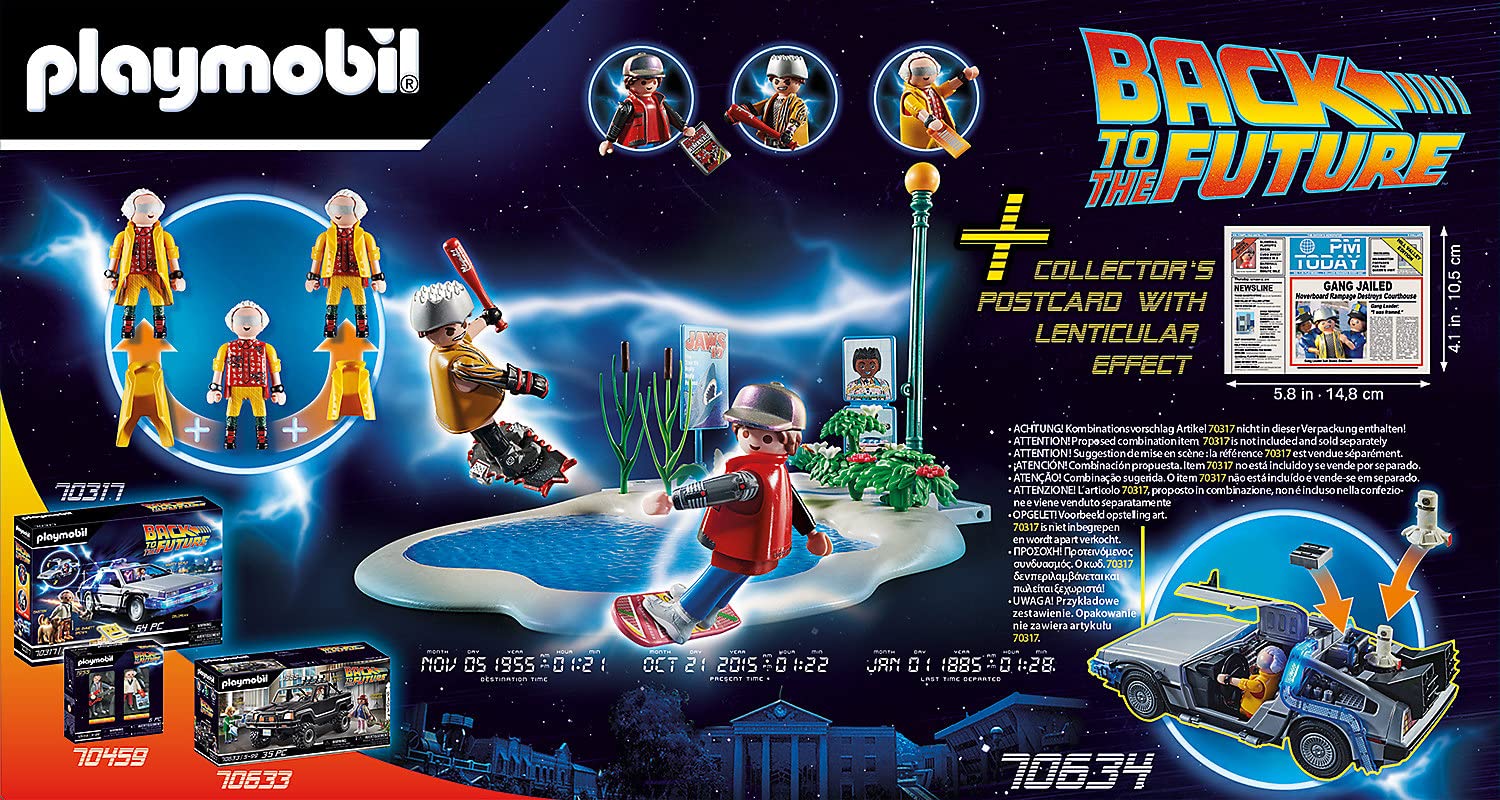 Playmobil Back to The Future Part II Hoverboard Chase