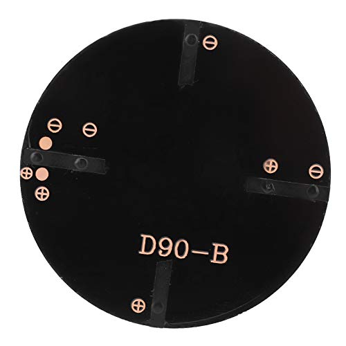 Solar Panel, 3Pcs Round Solar Panel Module, Upgraded Portable Solar Panel, Cell Power Module, Polysilicon DIY Industrial Supplies