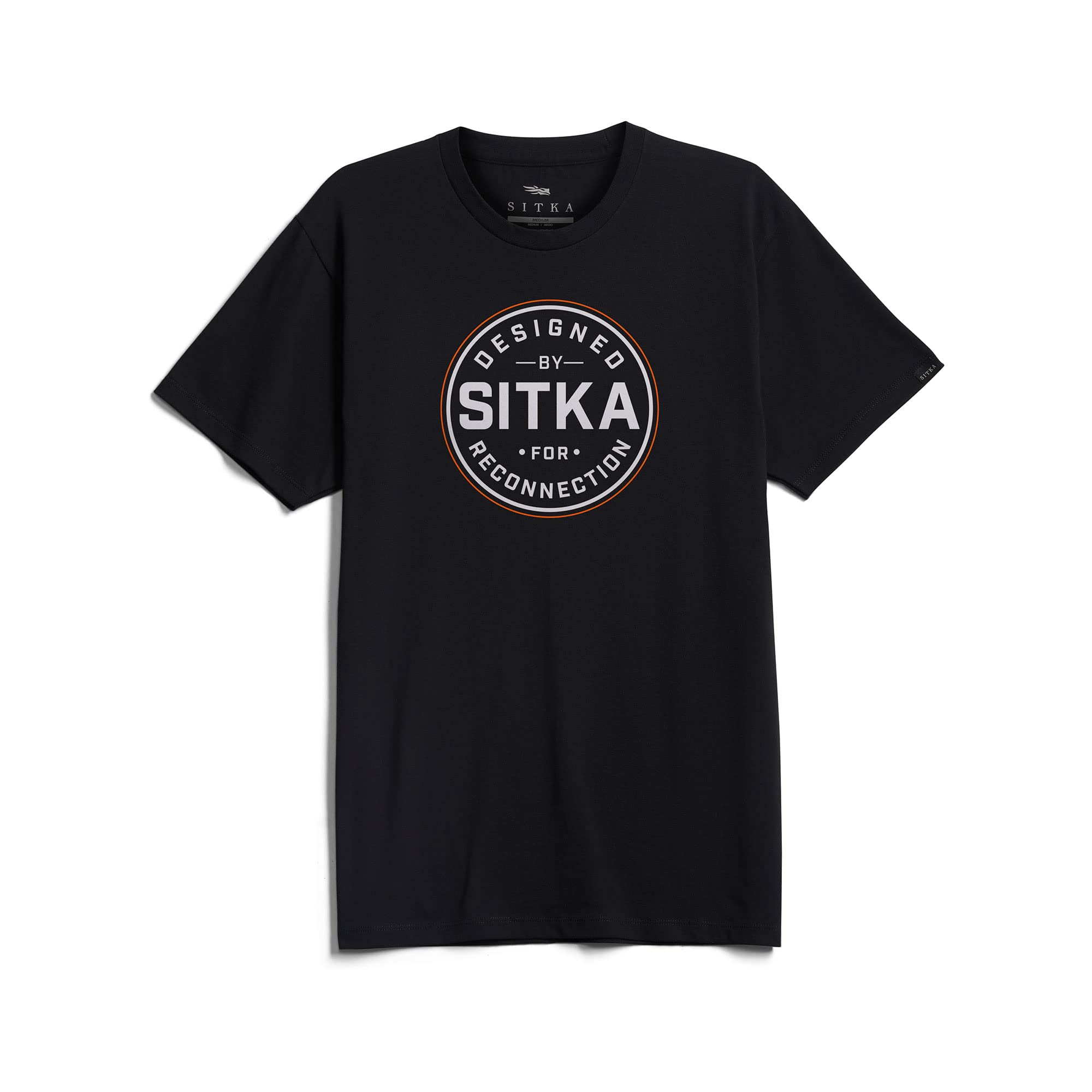 SITKA Gear Men's Everyday Reconnection Tee, Sitka Black, XL
