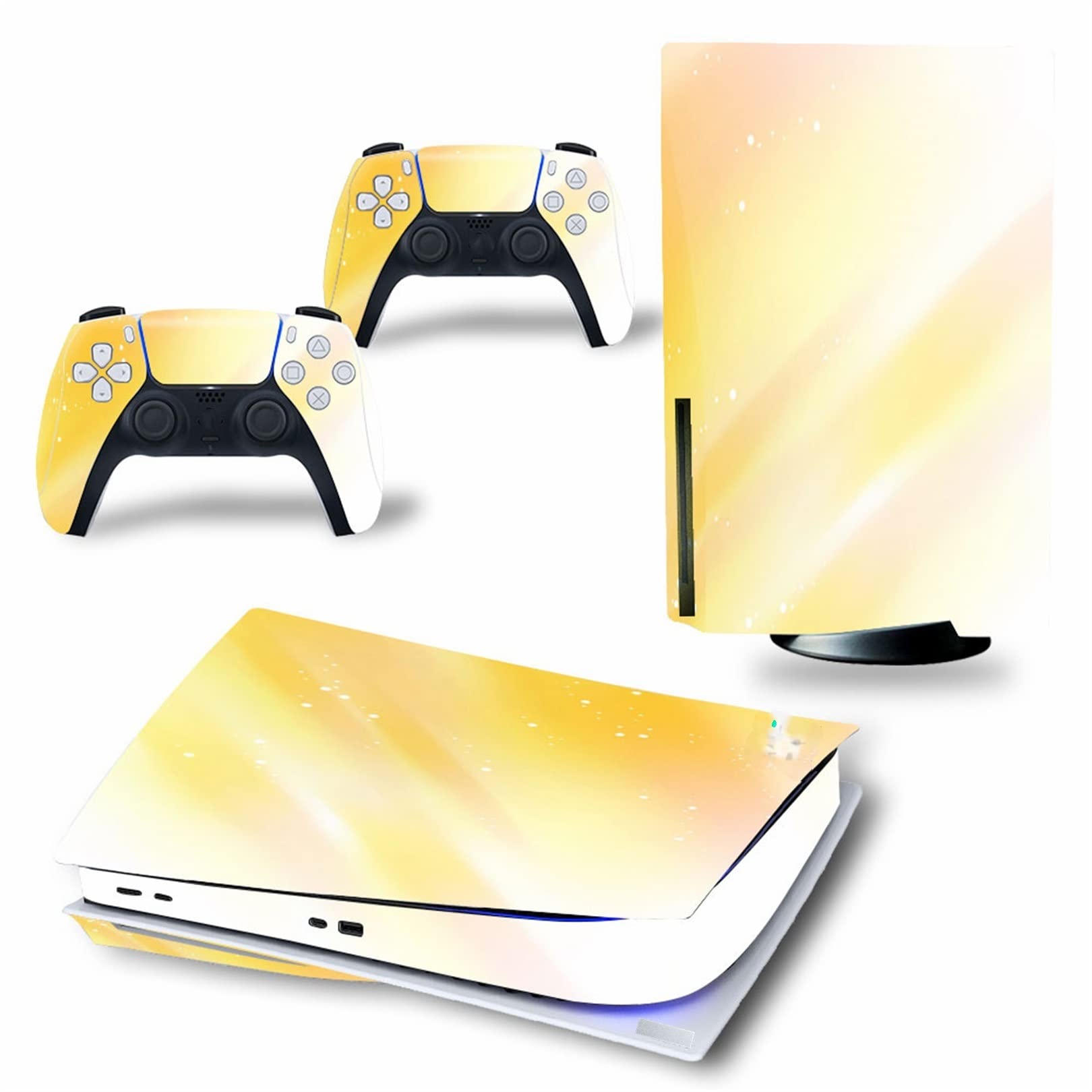 Top factory BUCEN for PS5 Skin Disc Edition & Digital Edition Console and Controller Vinyl Cover Skins Wraps Scratch Resistant, Compatible 05797 Anti Scratch (Size : Digital Edition)