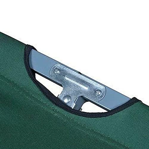 Portable Camping Cot, Portable Folding Bed with Carrying Bag for Adults Kid Lightweight Outdoor Sleeping Bed Backpacking Tent Cots Camping Bed (Green)