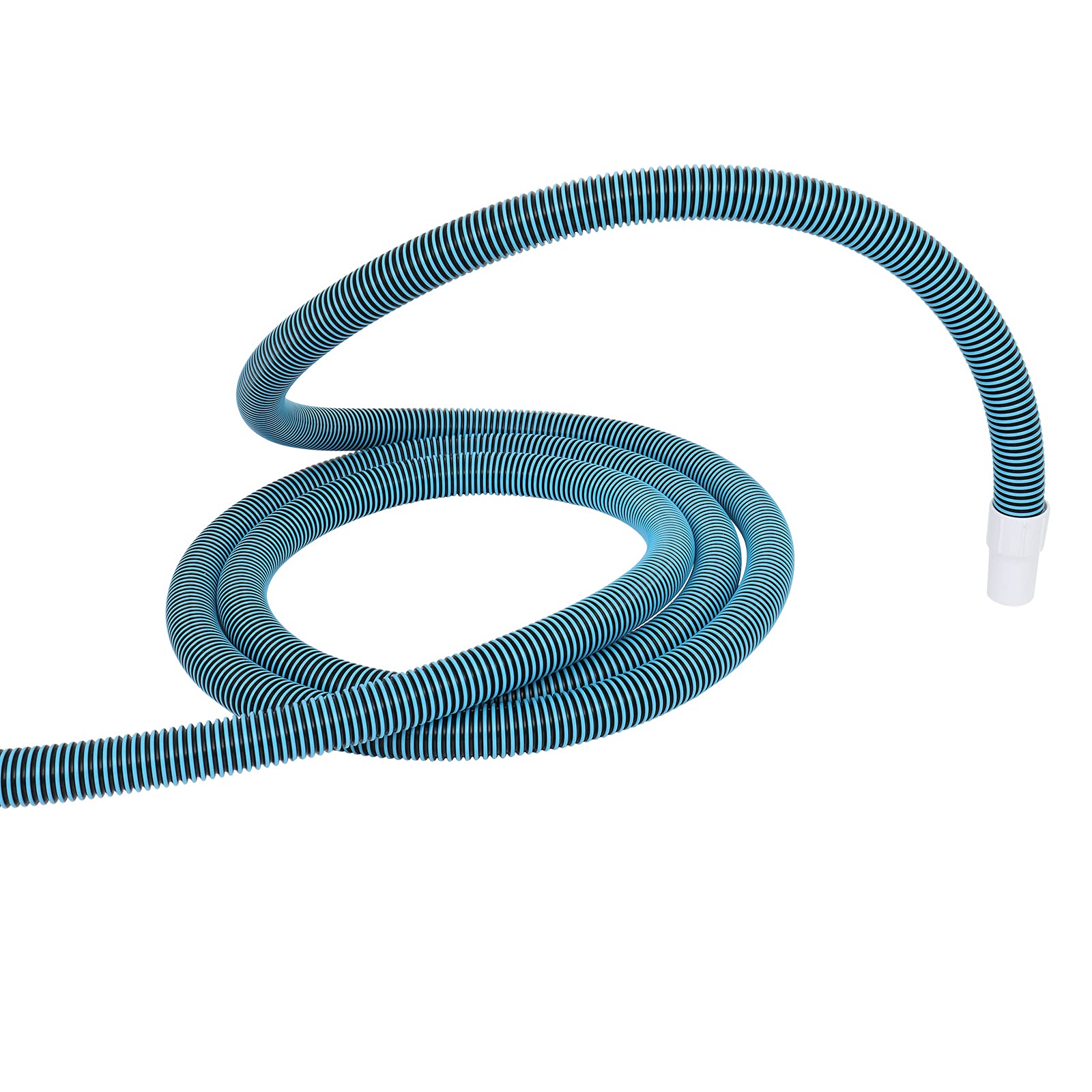 VINGLI 1-1/2-Inch by 55-Feet Pool Hose Commercial In-Ground and Above-Ground Pool Swimming Pool Vacuum Hose, Blue