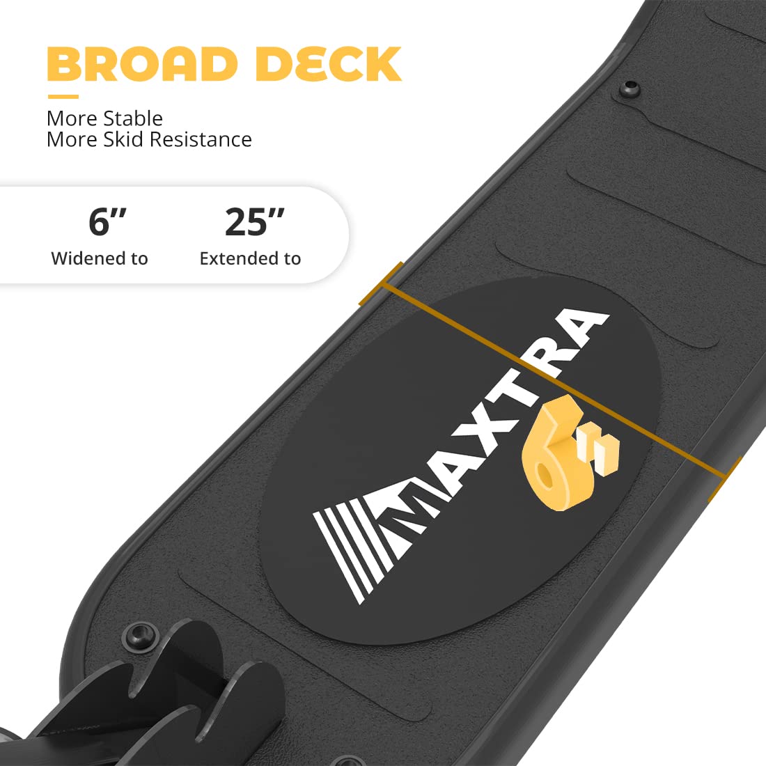 MAXTRA Electric Scooter for Kids Ages 6-12, 60 Mins Long Battery Life, Foldable & Adjustable Handlebar Height