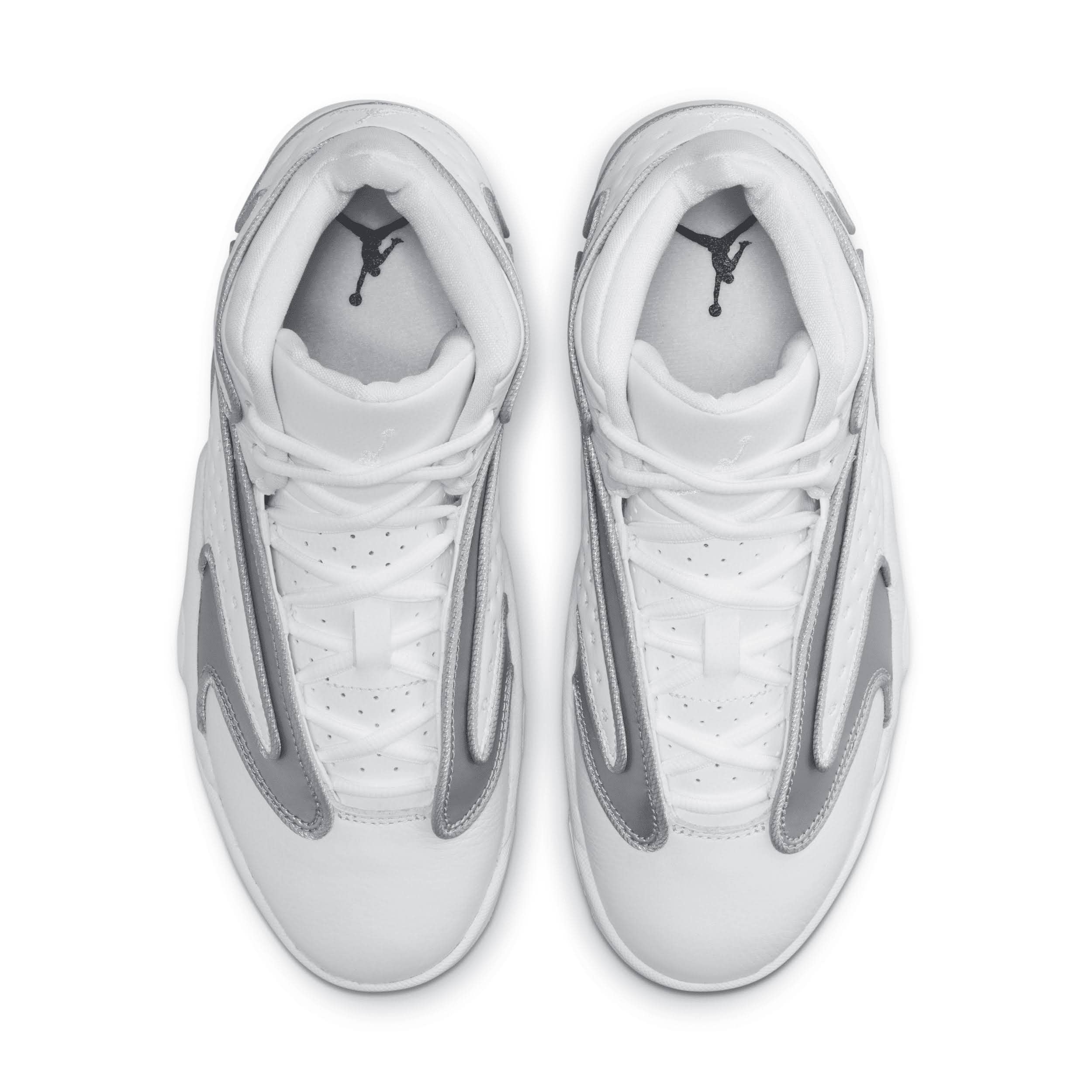 Nike Air Max Penny (White/Silver, us_Footwear_Size_System, Adult, Women, Numeric, Medium, Numeric_7_Point_5)