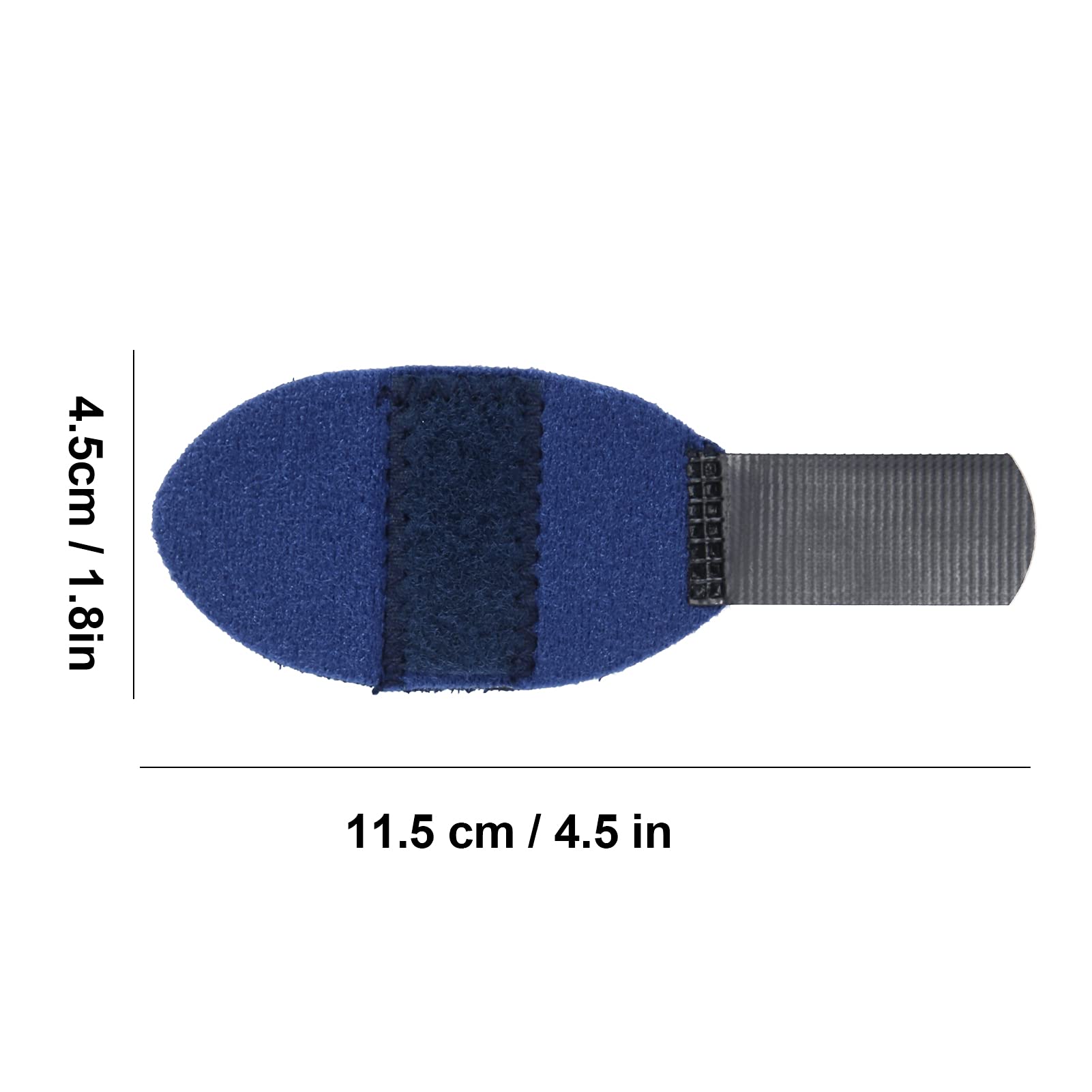 Shanrya Finger Brace, Finger Stabilizer Finger Splint Good Viscosity 4.5 X 1.8in for Ligament Injury