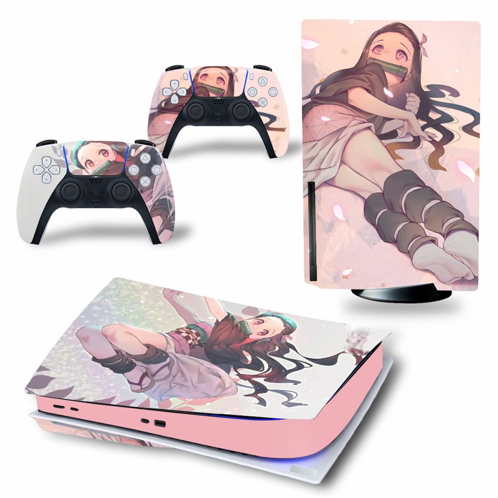 Top factory BUCEN for PS5 Skin Disc Edition & Digital Edition Console and Controller Vinyl Cover Skins Wraps Scratch Resistant, Compatible with for PS5 559778 Anti Scratch (Size : Digital Edition)