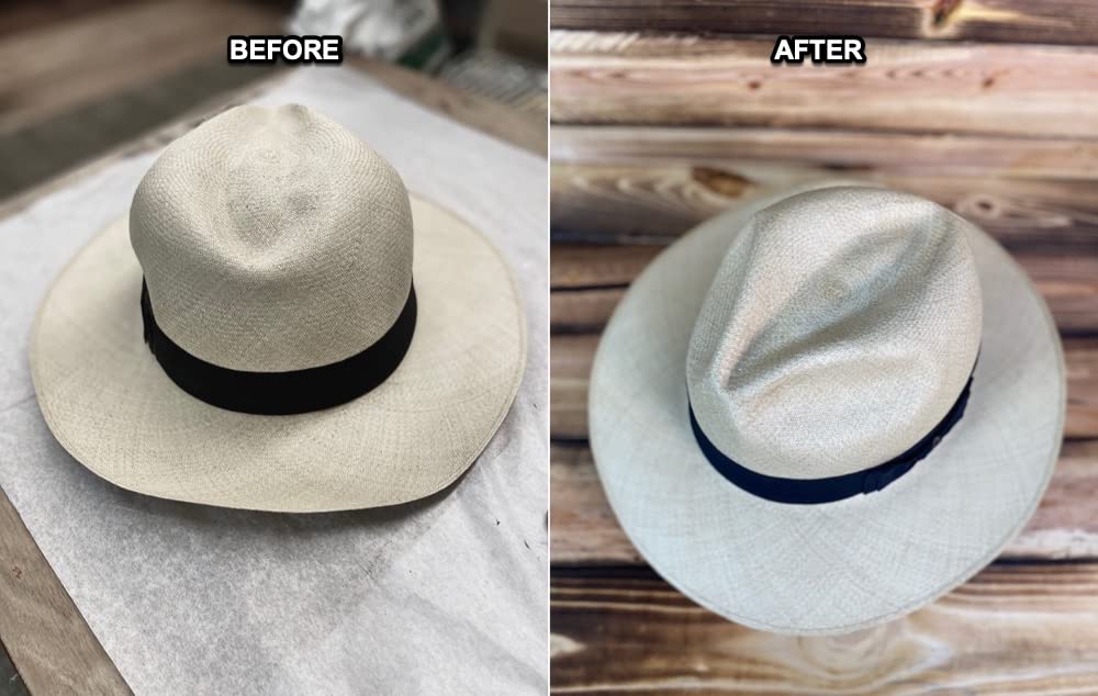 Paul Lashton Premium Panama Straw Hat Stiffener Spray 4 Oz. Clear