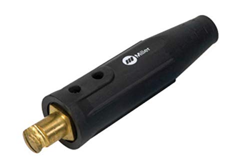 Miller Insulated Male Twist Lock Connector For 1/0-2/0 Cable (Tweco/Lenco), Package Size: 1 Each