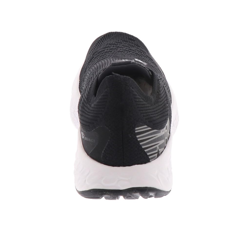 New Balance Men's Fresh Foam X 1080 Unlaced V1 Running Shoe, Black/White, 10.5