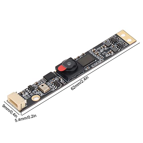 USB Camera Module, HD Camera Module Stable Performance Photosensitive Chip with Digital Microphone for Advertising Machine