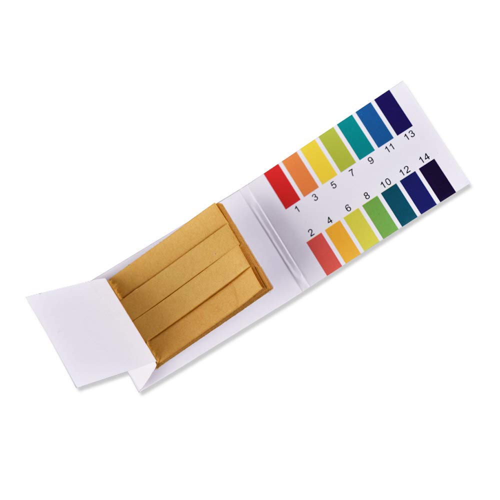 ph Test Strips Urine Test Strips 6 Pack pH. Test Paper Litmus Test Paper 480 Strips pH Test for Saliva Urine Water Soil Soap, Fish Tank, Pool Testing Pet Food