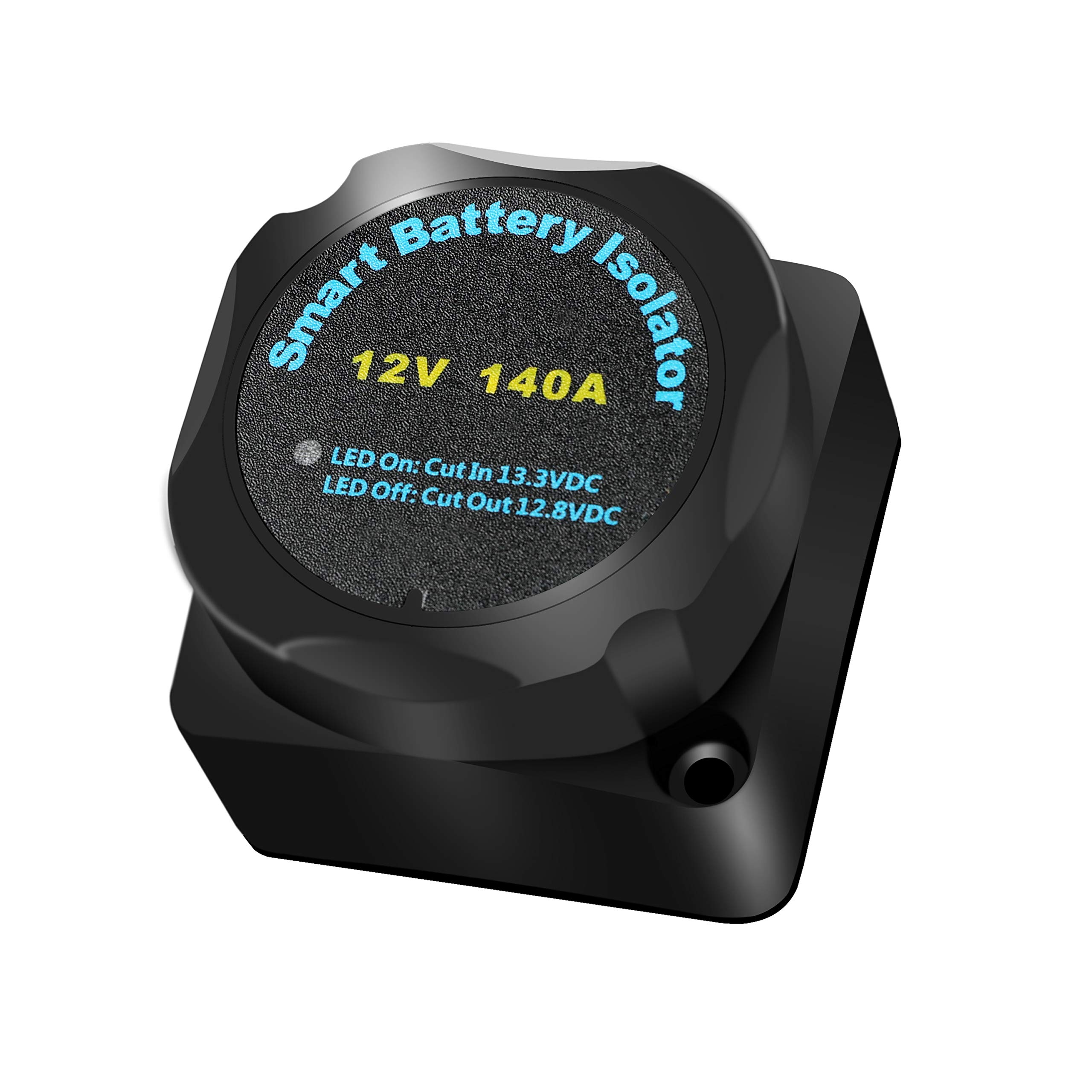MaySpare 12V 140Amp Voltage Sensitive Relay VSR Double Battery Automatic Charging Relay Dual Smart Battery
