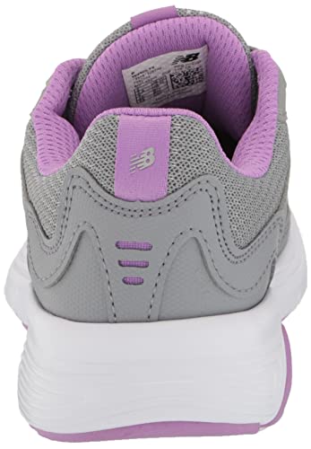 New Balance Women's 460 V3 Running Shoe, Grey/Oyster Pink, 7.5 Wide