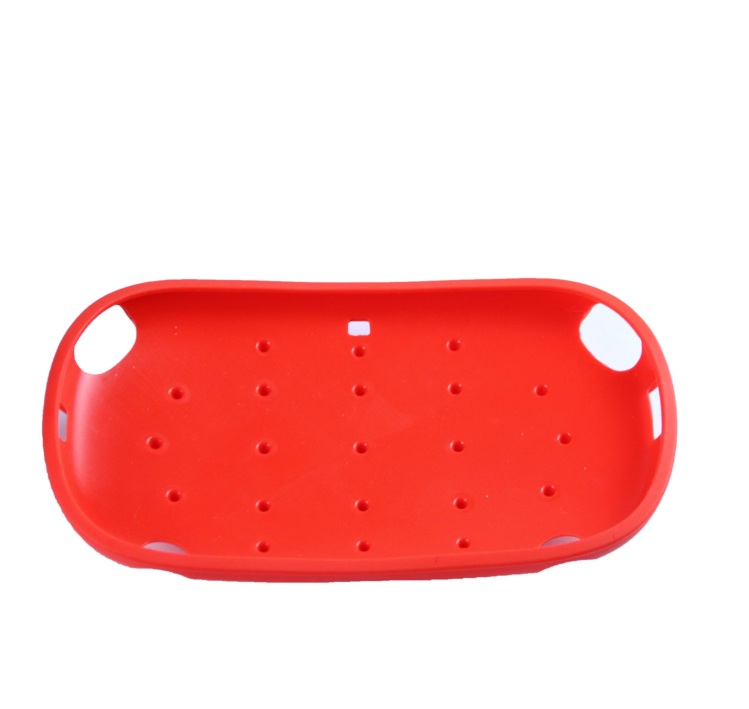 MASiKEN Silicone Head Cover for Oculus Quest, Premium Protection Shell Cap, Protect Replacement Accessories, Shock-Resistant Sweatproof Lightproof (Red)