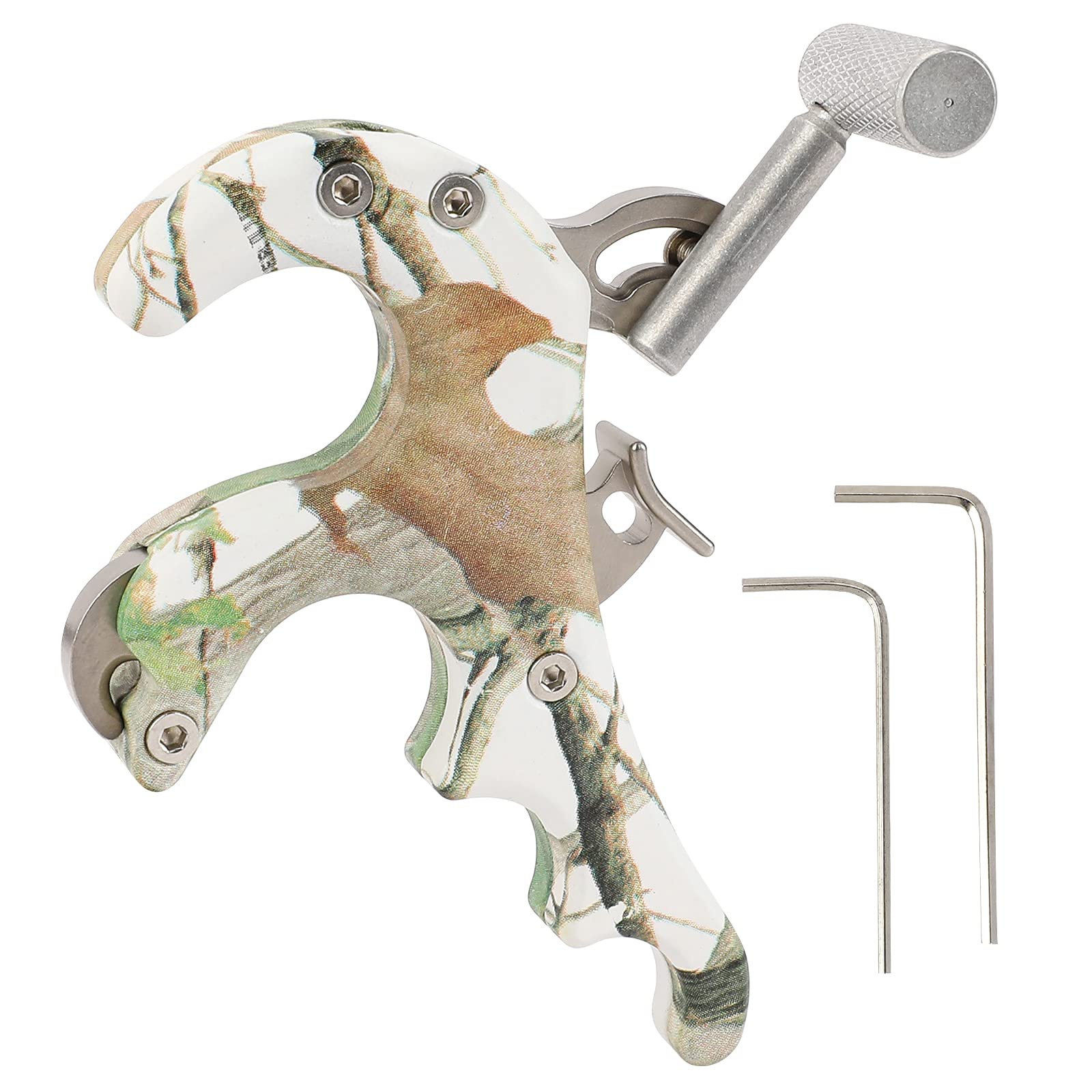 Majarro Compound Bow Release Aid 4 Fingers Compound Bow Release Aids Gear Compound Bow Button Release Aids Trigger Hunting Accessory