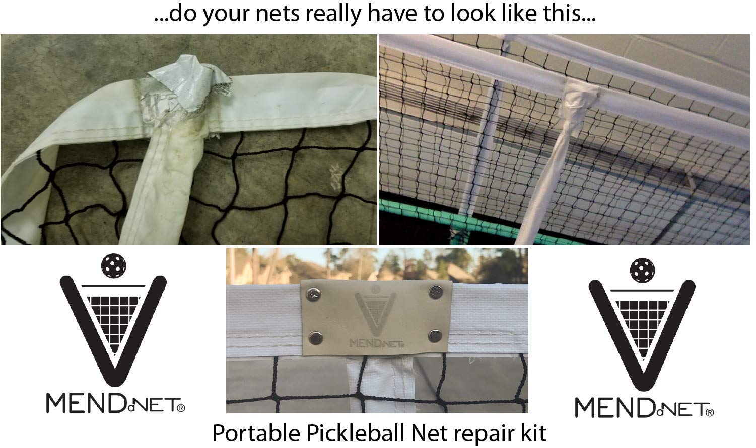 Mend aNet, Portable Pickleball Net Repair Kit