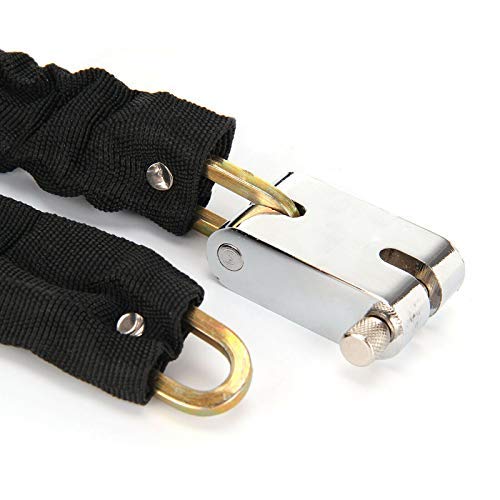 MASO Bike Chain Lock Heavy Duty Padlock Anti-Theft Security Lock with 3 keys for Bicycle Motorcycle Mountain Road Cycling (Length 60 cm)