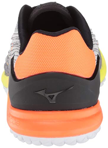 Mizuno mens Tf-01 Cross Trainer, Grey-orange, 14 US