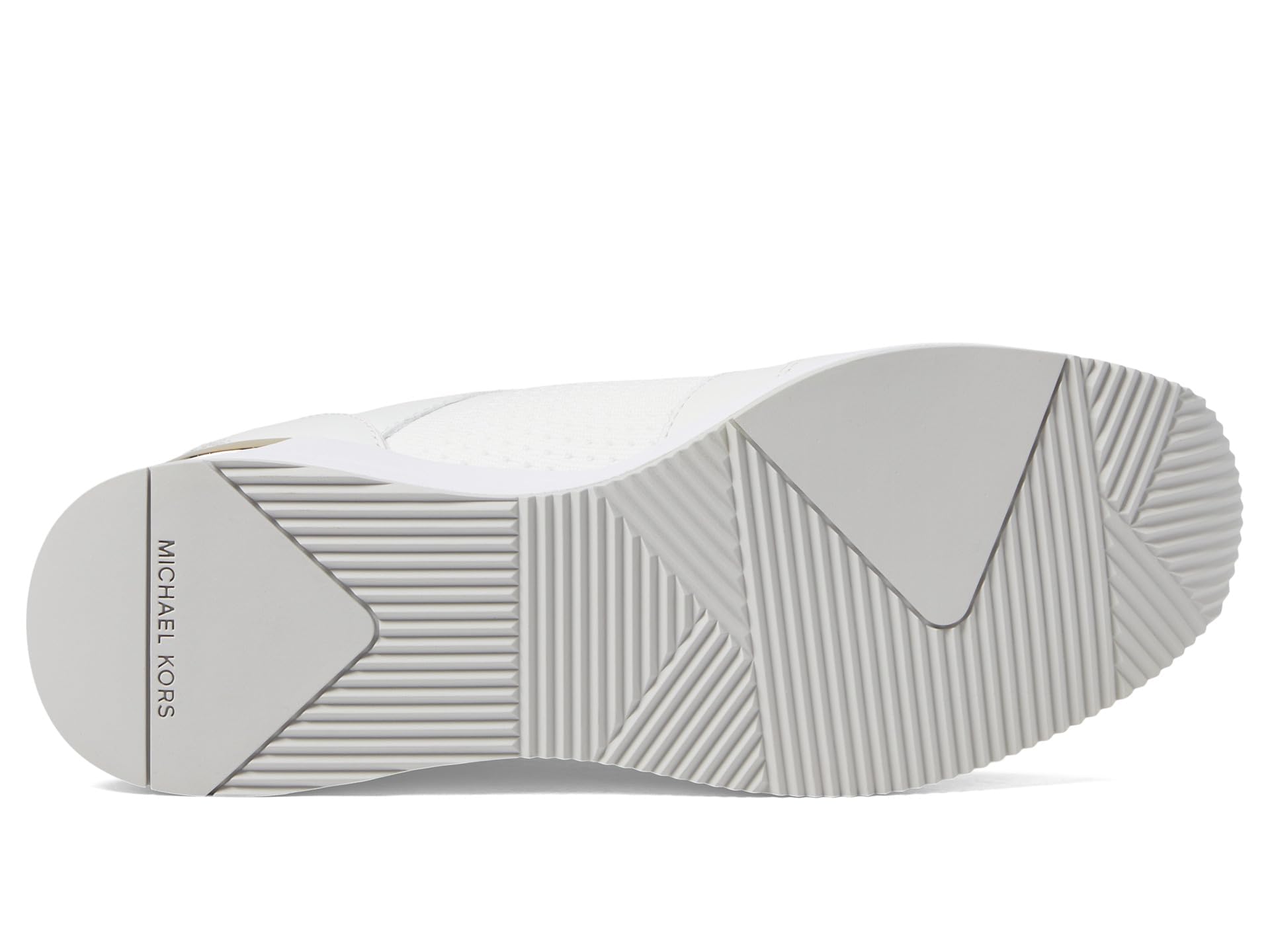 Michael Kors Georgie Knit Trainer Optic White 7 M