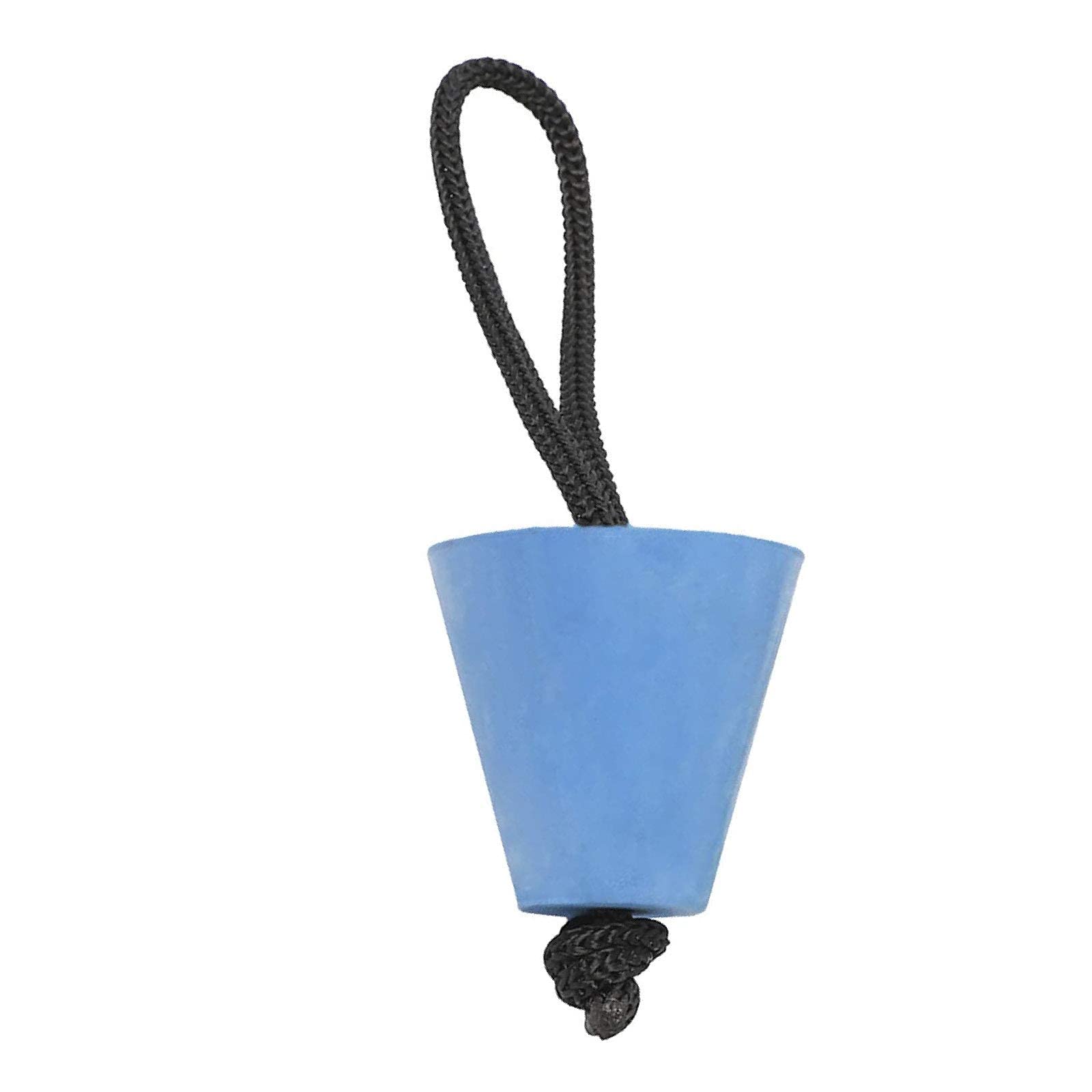 NovelBee 12pcs Universal Kayak Scupper Plug Kit with Lanyard Fits 3/4" to 1.5" Boat Scuppers or Scupper Holes (Light Blue)